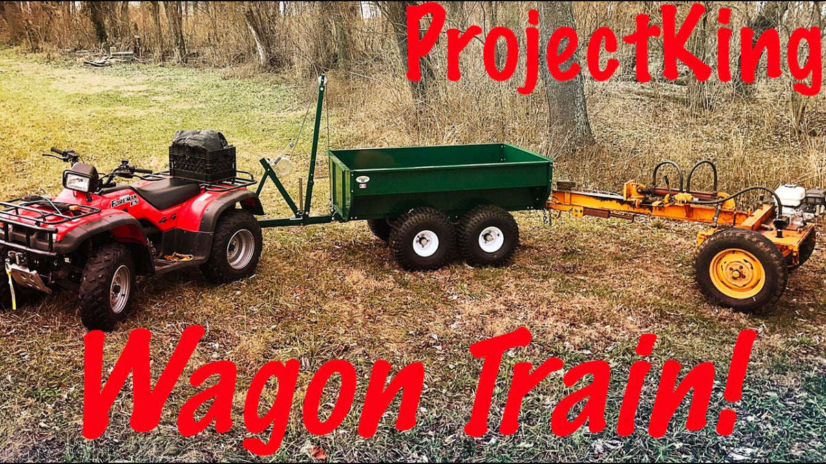 ATV Wagon Train! MUTS Trailer Rear Hitch by ProjectKing (4 years ago ...